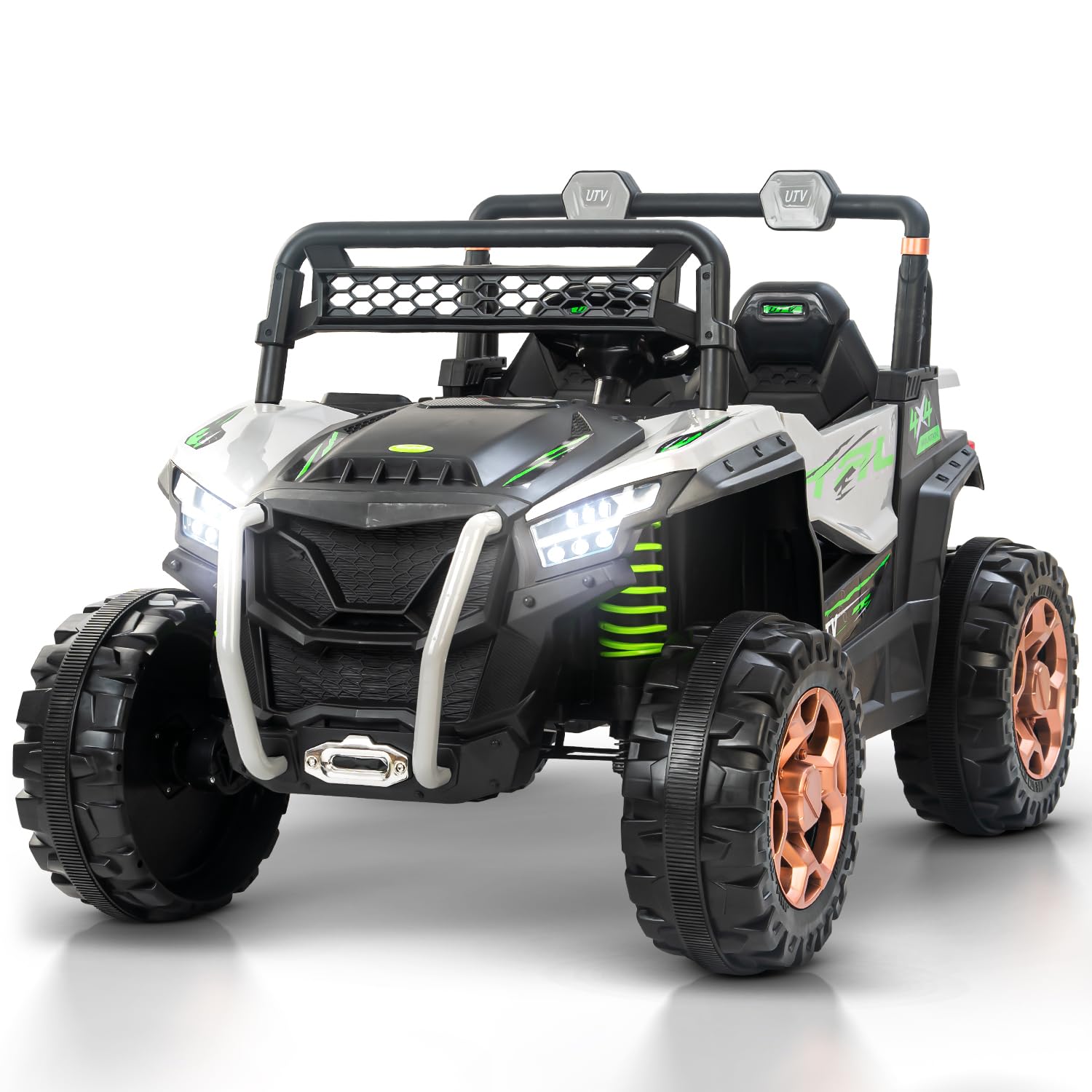 KIDZON Rumble Rechargeable Battery Operated Jeep for Kids, Ride on Toy ...