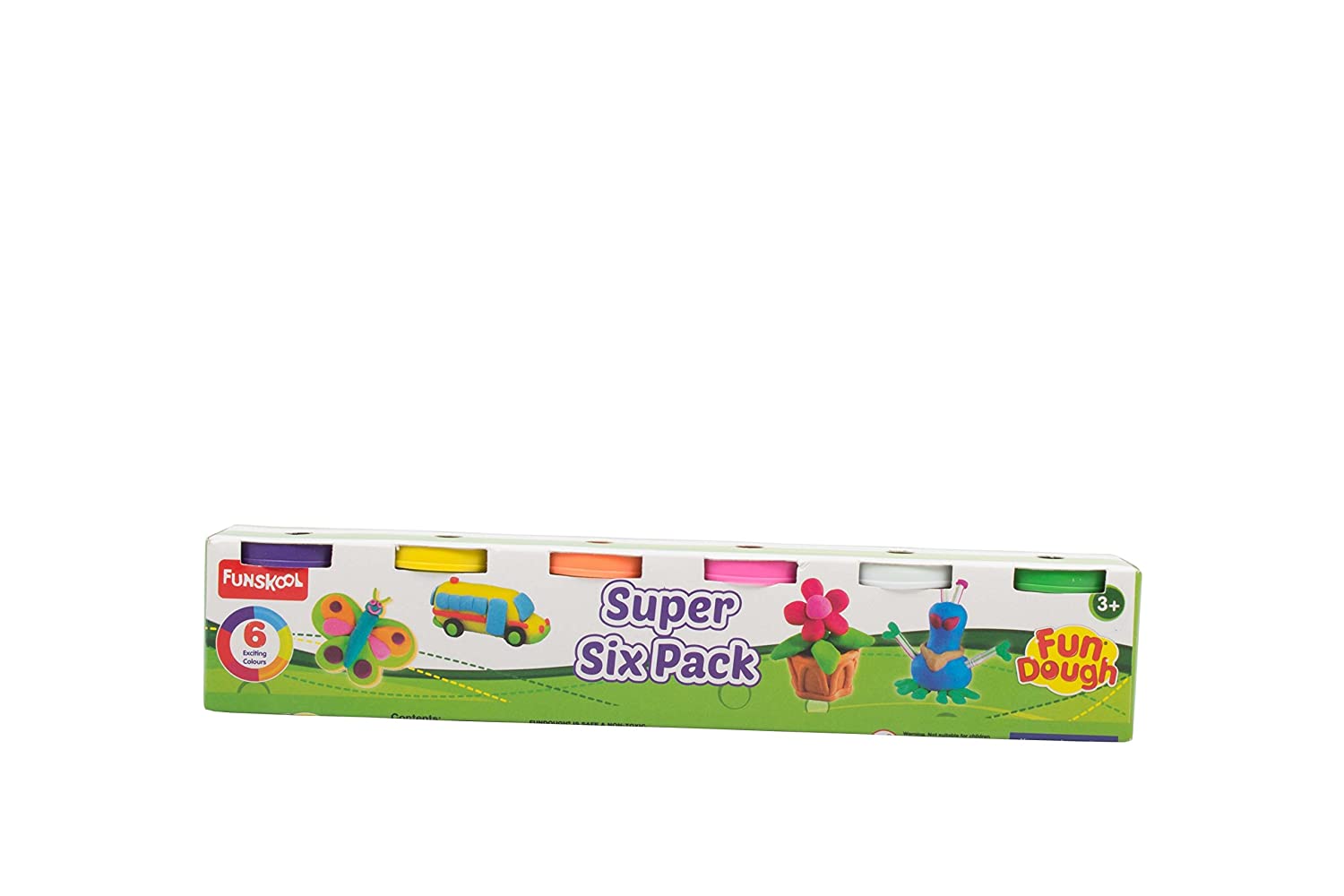 Super Six , Shaping and Sculpting , 3years + , Multi-Colour – KIDZON ONLINE