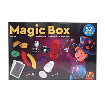 Magic Box with 52 Tricks (Milticolour) – KIDZON ONLINE